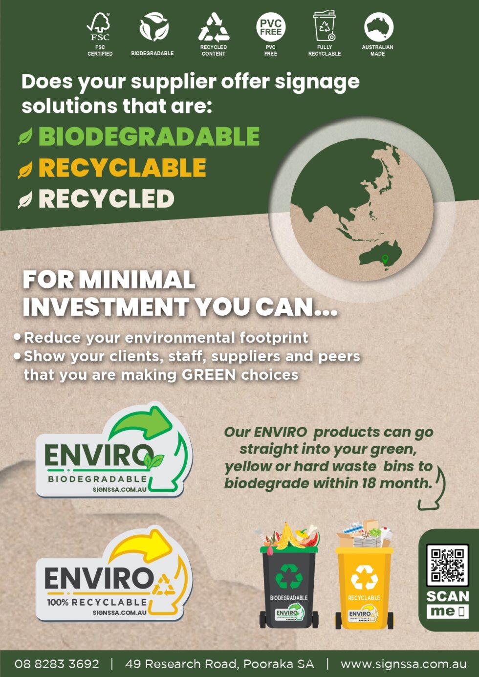 Environmentally Friendly Signage - Signs SA | Signarama Salisbury